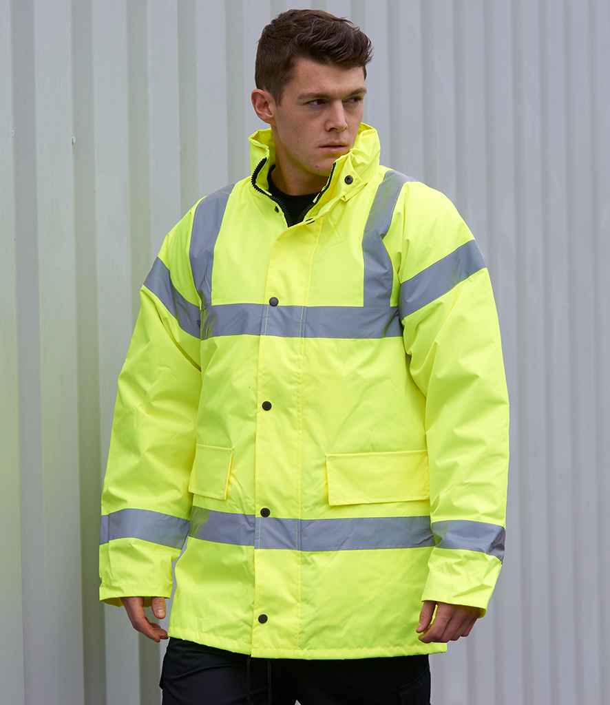 High Visibility Jacket | Waterproof hi-vis Jacket | Logo King